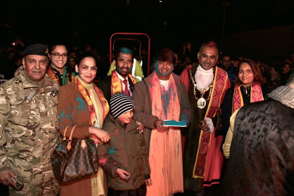 The diverse interfaith community in Harrow, London, joyfully celebrated ...