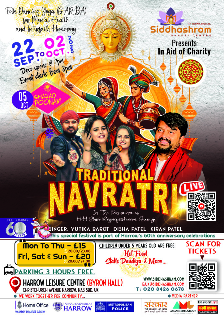 Siddhashram - UK's traditional Navratri celebrations in 2025 ...