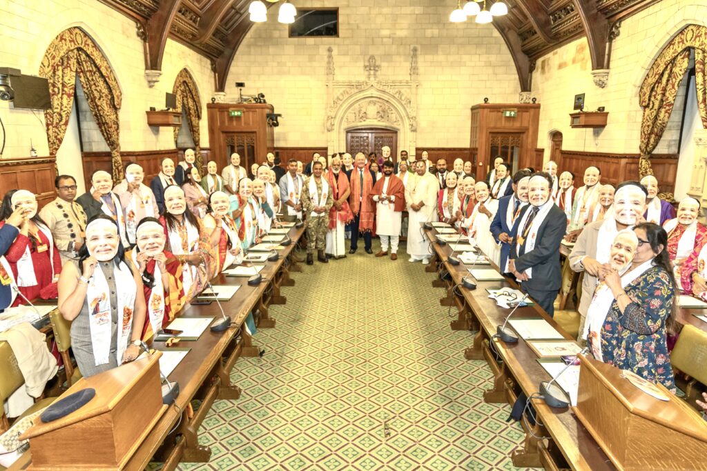 PM Modi on Every Seat Siddhashram’s Historic Celebration at UK ...